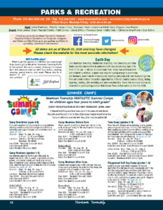 Parks and Recreation Spring & Summer Brochure – Newtown Township: Bucks ...